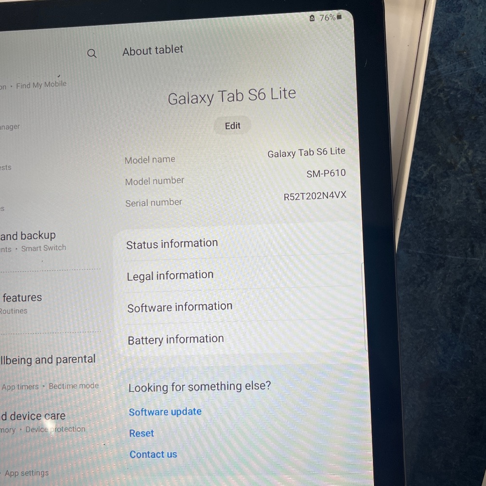 Pre-owned Samsung Galaxy Tab S6 lite - Own4Less
